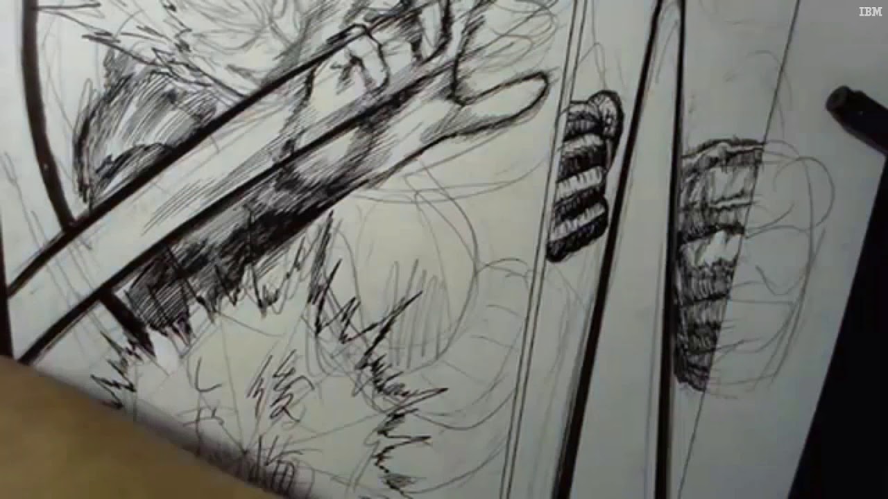 Yusuke Murata Live drawing spring 2018 #22.2 - YouTube