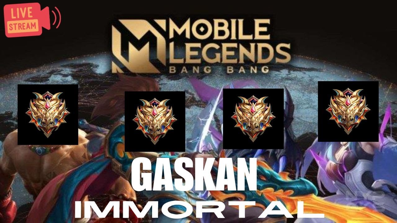 🔴 Rank Tidak Sehat dan Tidak Santai let'sgo mitik immortal # ...