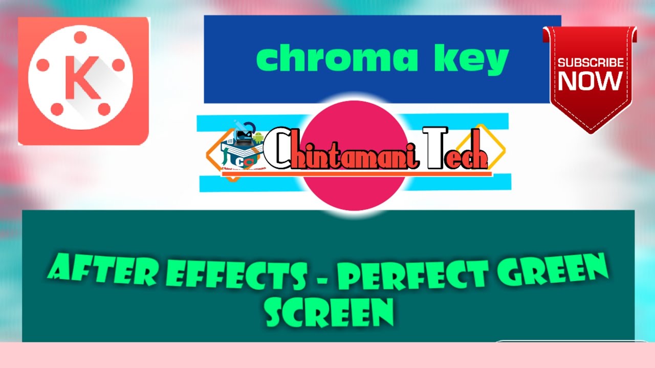 chroma key after effects Perfect green screen - YouTube