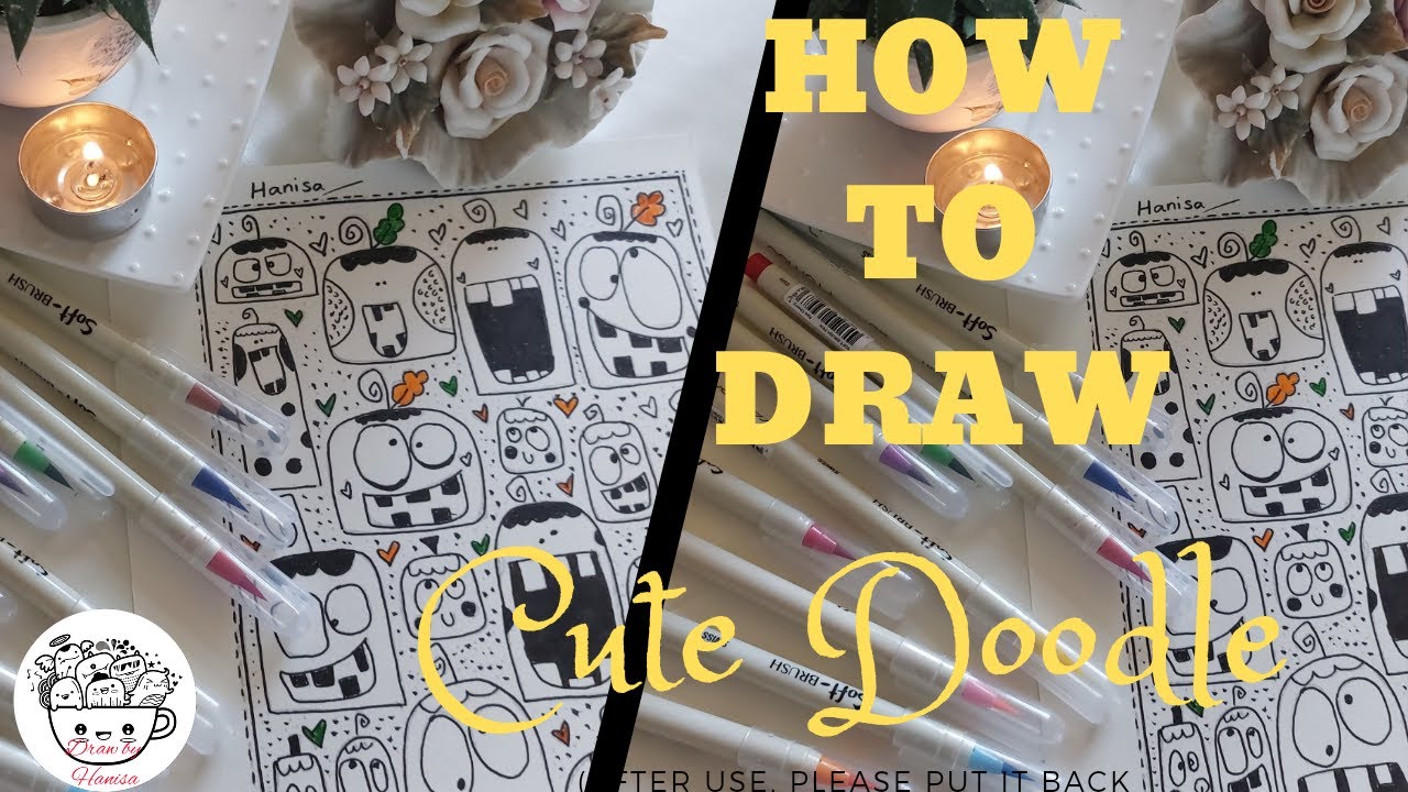 Cute Doodle: How To Draw A Doodle Like a Pro - YouTube