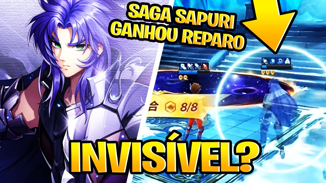 IA "RECLAMAR" QUE NÃO PRECISAVA... MAS FICOU INCRÍVEL | Saint Seiya ...