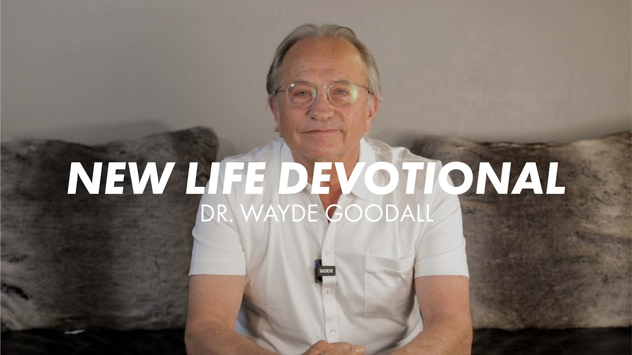 Be Strong & Courageous | Take Courage Series | Dr. Wayde Goodall - YouTube