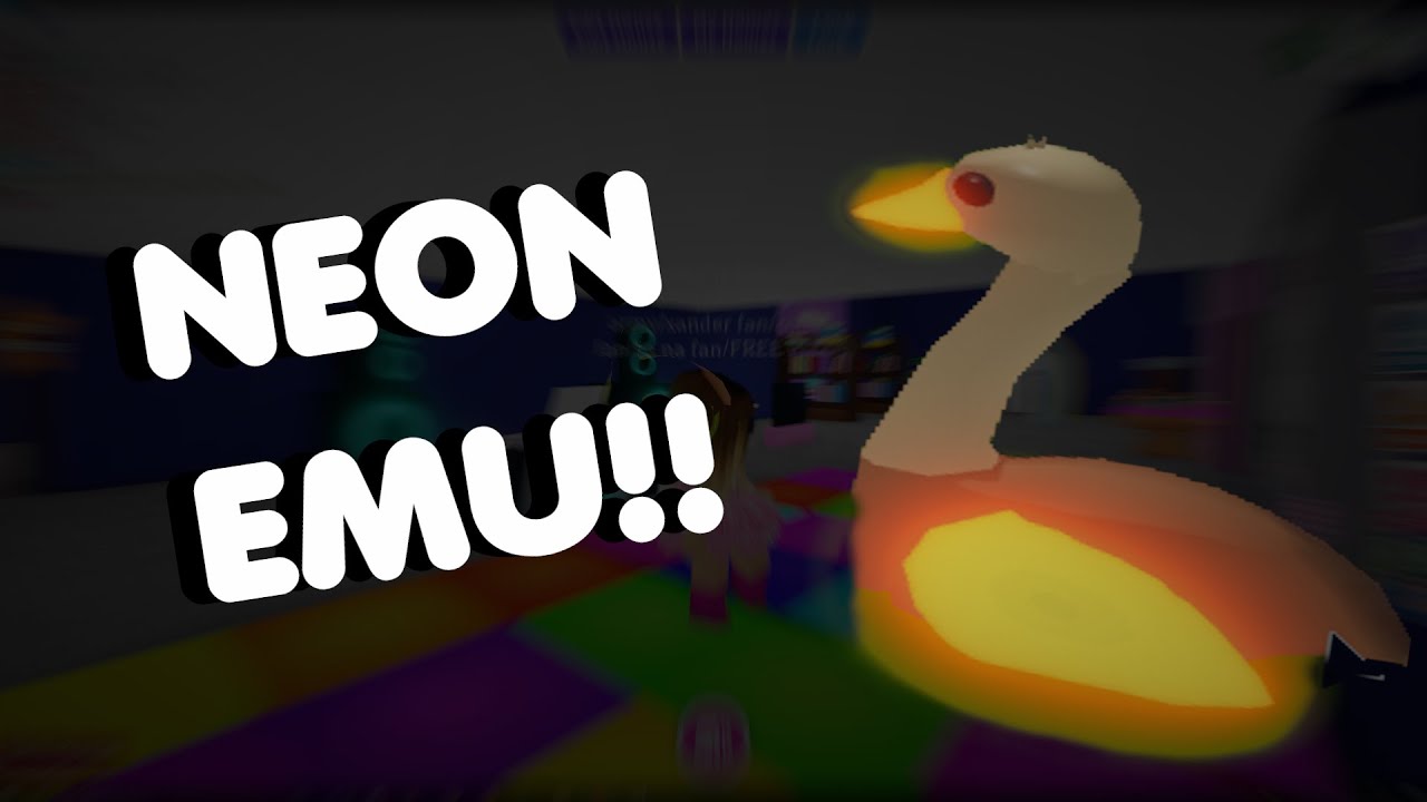 Adopt Me #2 !! | Getting Neon Emu | Roblox - YouTube