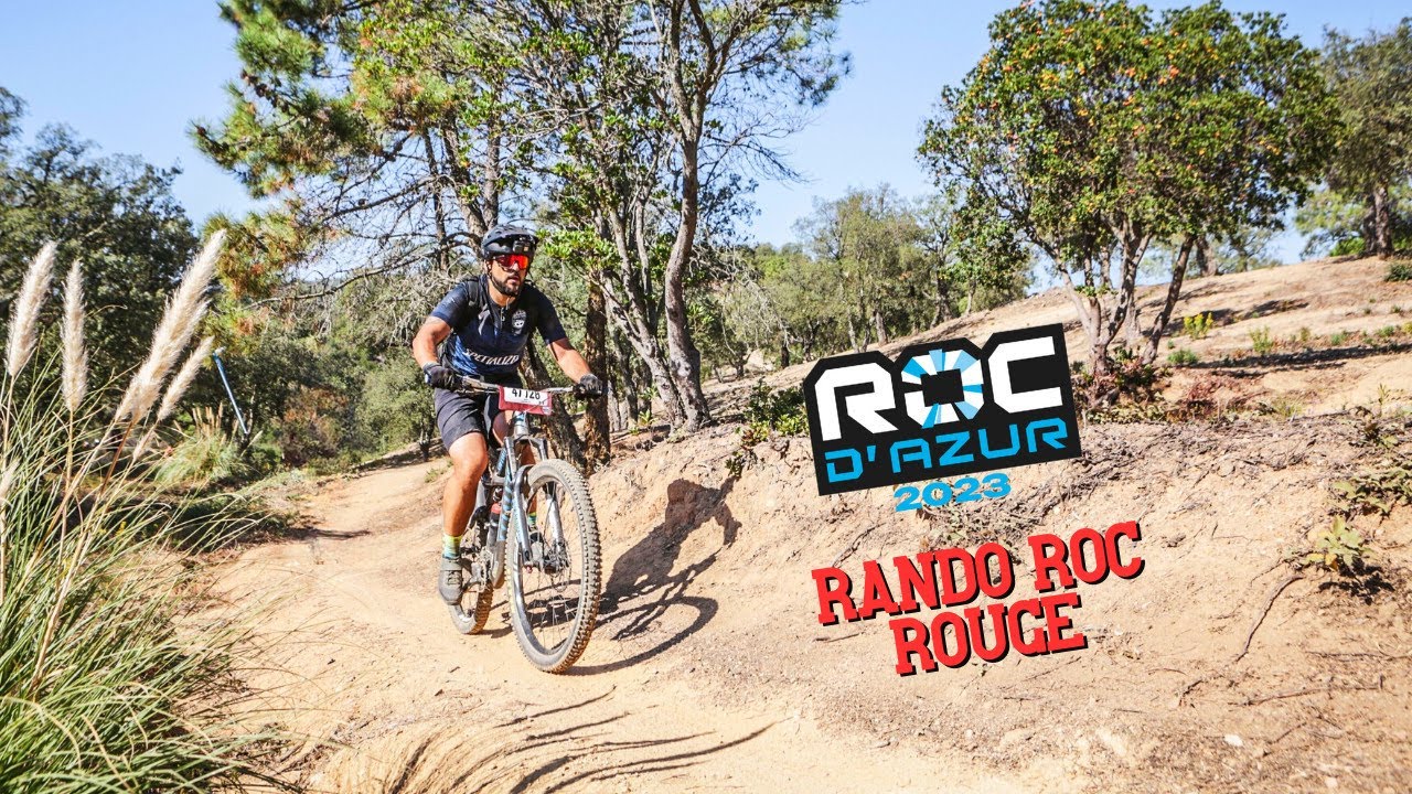 VTT - Roc D'Azur 2023 - Rando Roc Rouge - YouTube