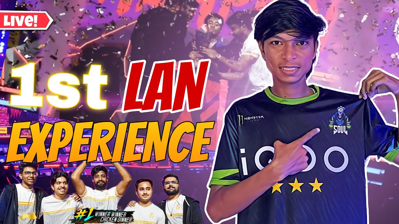 1st BGMI Lan Event EXPERIENCE #bgmi - YouTube