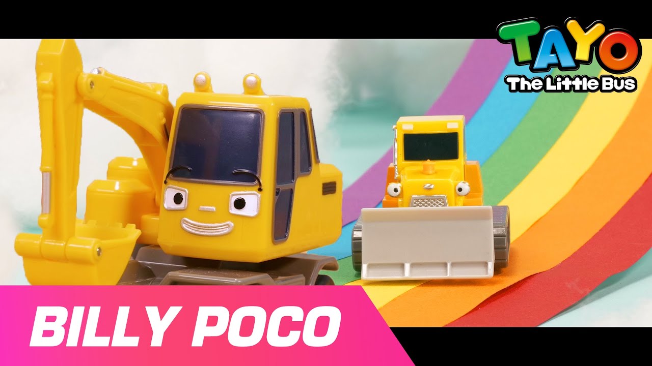BILLY POCO l Poco dan Billy di pelangi l Lagu Anak l Tayo Bahasa ...