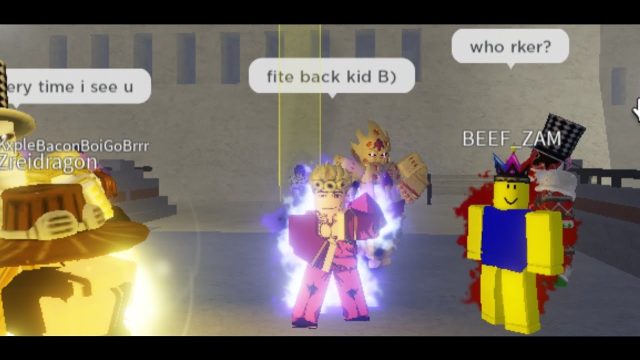 [YBA]Destroy rker with friend gang - YouTube