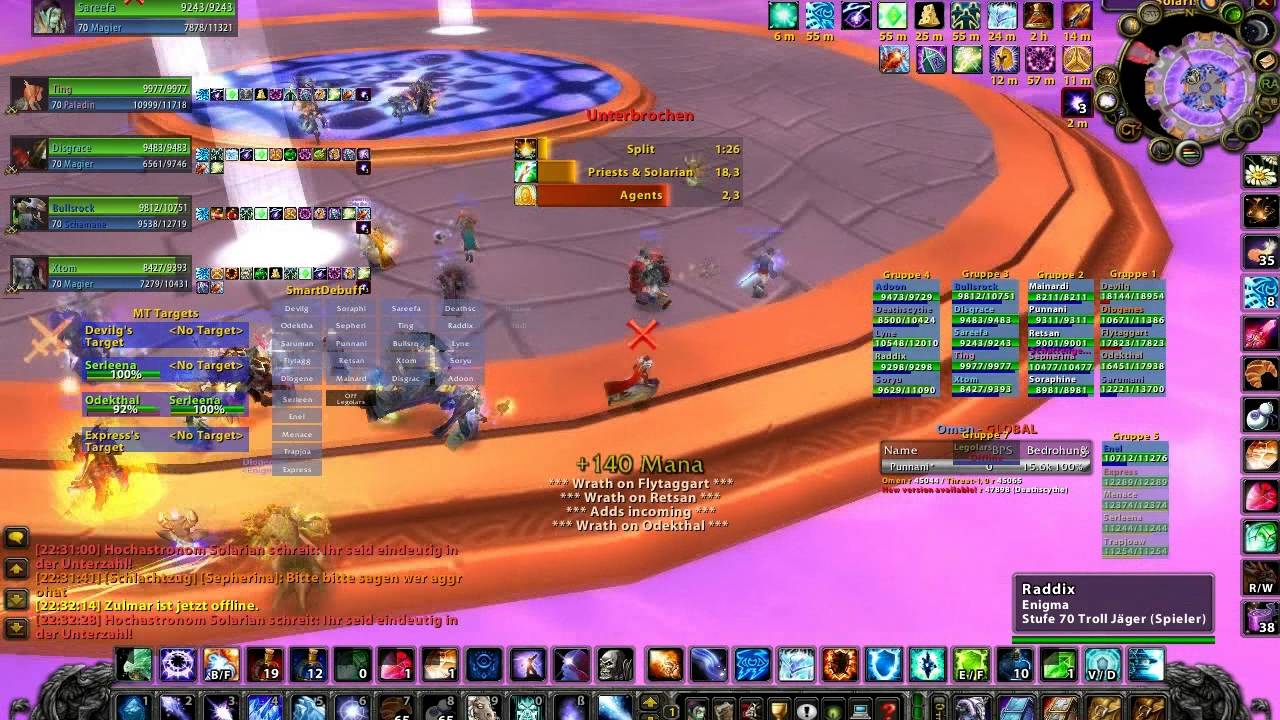 WoW Aman'Thul: Enigma vs High Astromancer - YouTube