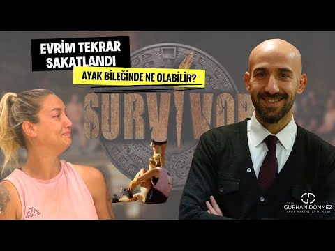 Survivor'da Tekrar Sakatlanan Evrim'in Bileğinde Ne Olabilir? 👉🏻 Ayak Bileği Burkulması Nedir?