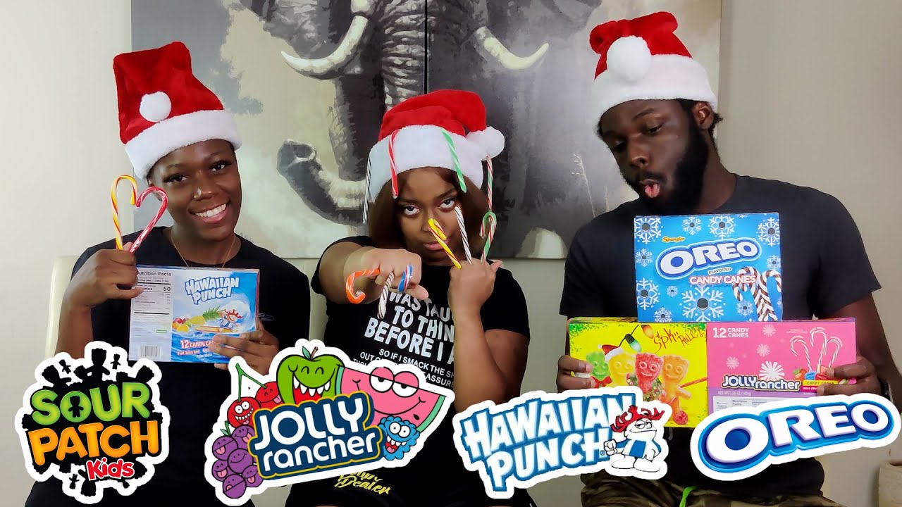 CRAZY Candy Cane Taste Test | Christmas Edition - YouTube
