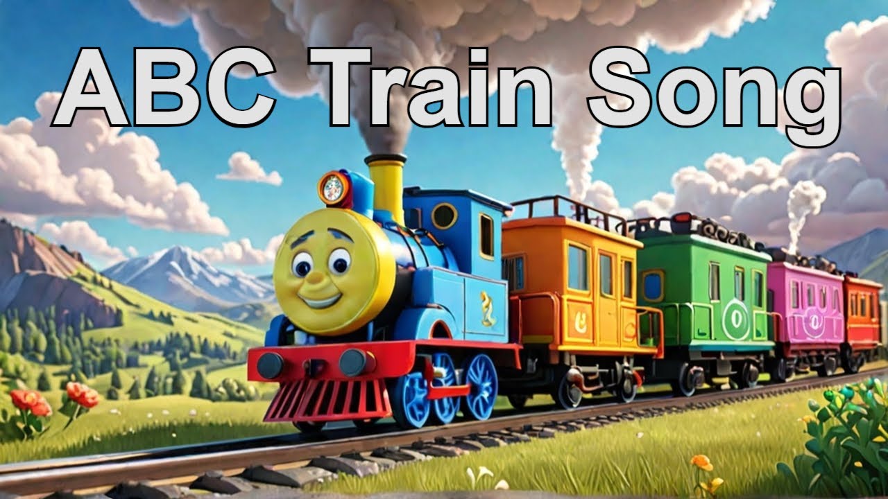 Learn Alphabet ABC Train song for children - YouTube