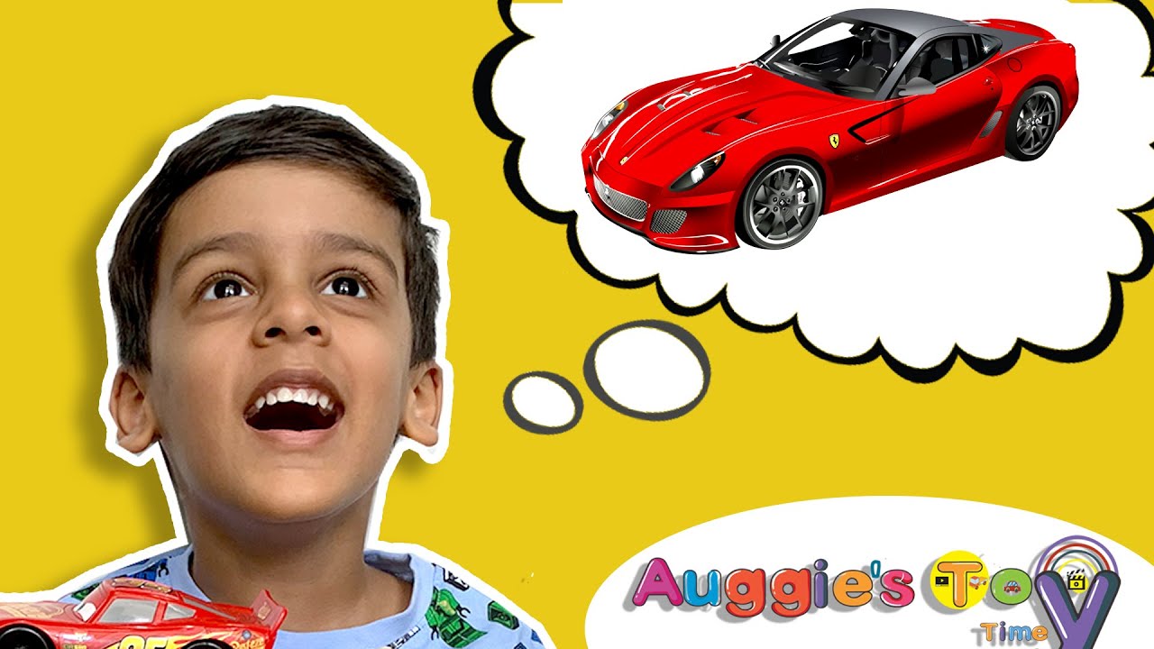 Auggie Have Fun with Hot Wheels Color Shifter Cars | Toys For Kids ...