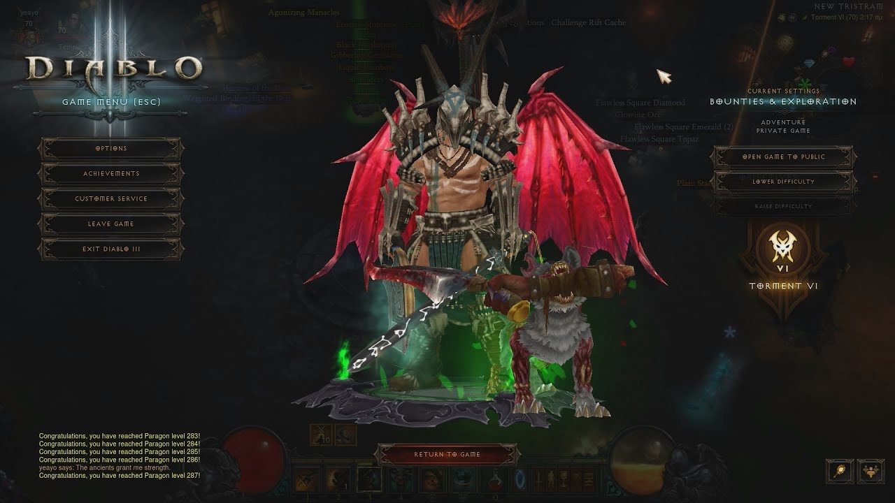 Diablo 3 2.7.5 PTR Season 28 NEW Altar and NEW Frenzy Barb!!!!! - YouTube