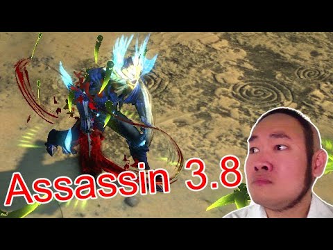[Path of Exile] แนวทาง build assassin claws venom gyre - 3.8 - YouTube