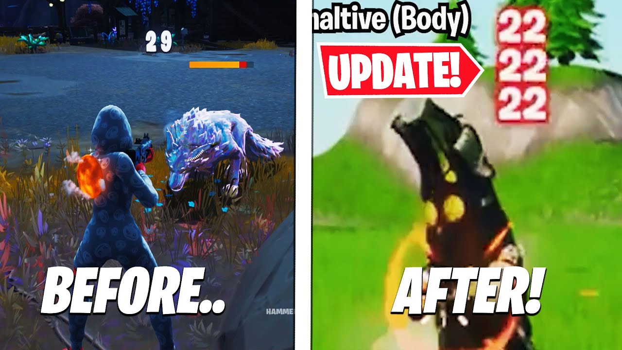 Fortnite UPDATED Hit Box DAMAGE & GRAPHICS! - YouTube