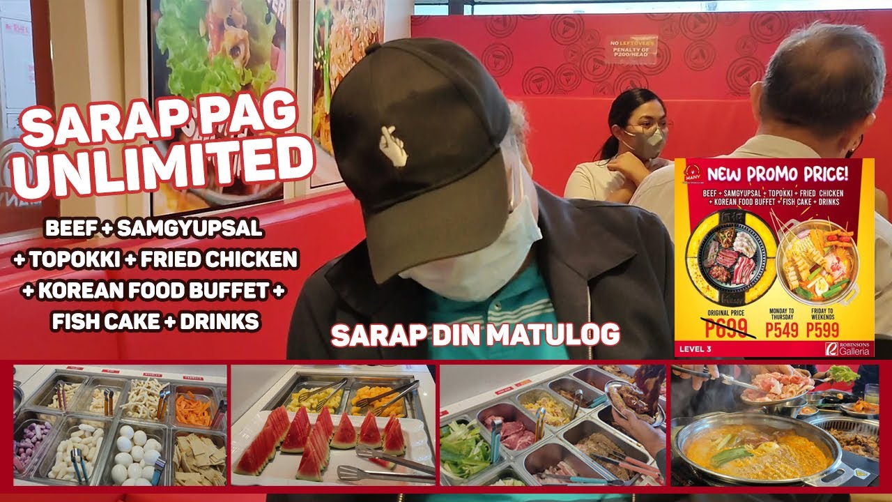 MANY UNLIMITED TOPOKKI | SULIT UNLI BEEF + SAMGYUPSAL + TOPPOKI ...