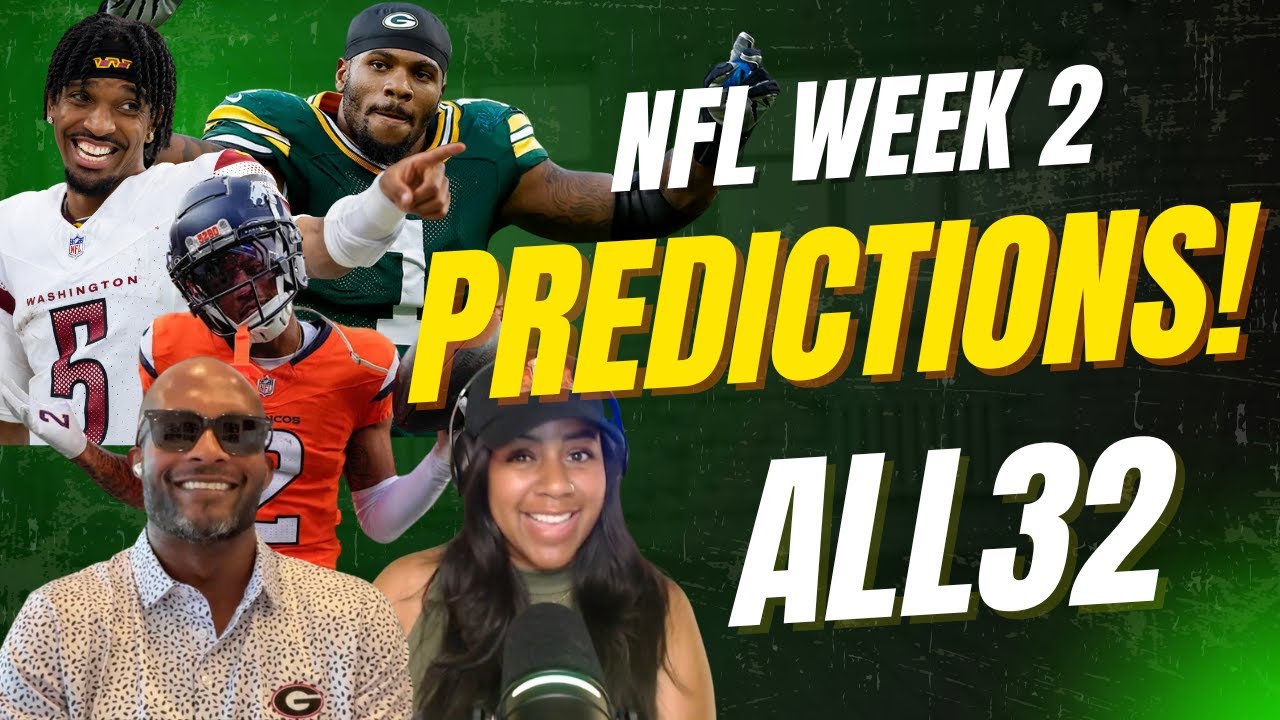 NFL WEEK 2 PREVIEW | COMMANDERS PACKERS TNF, BRONCOS COLTS, JJ MCCARTHY ...