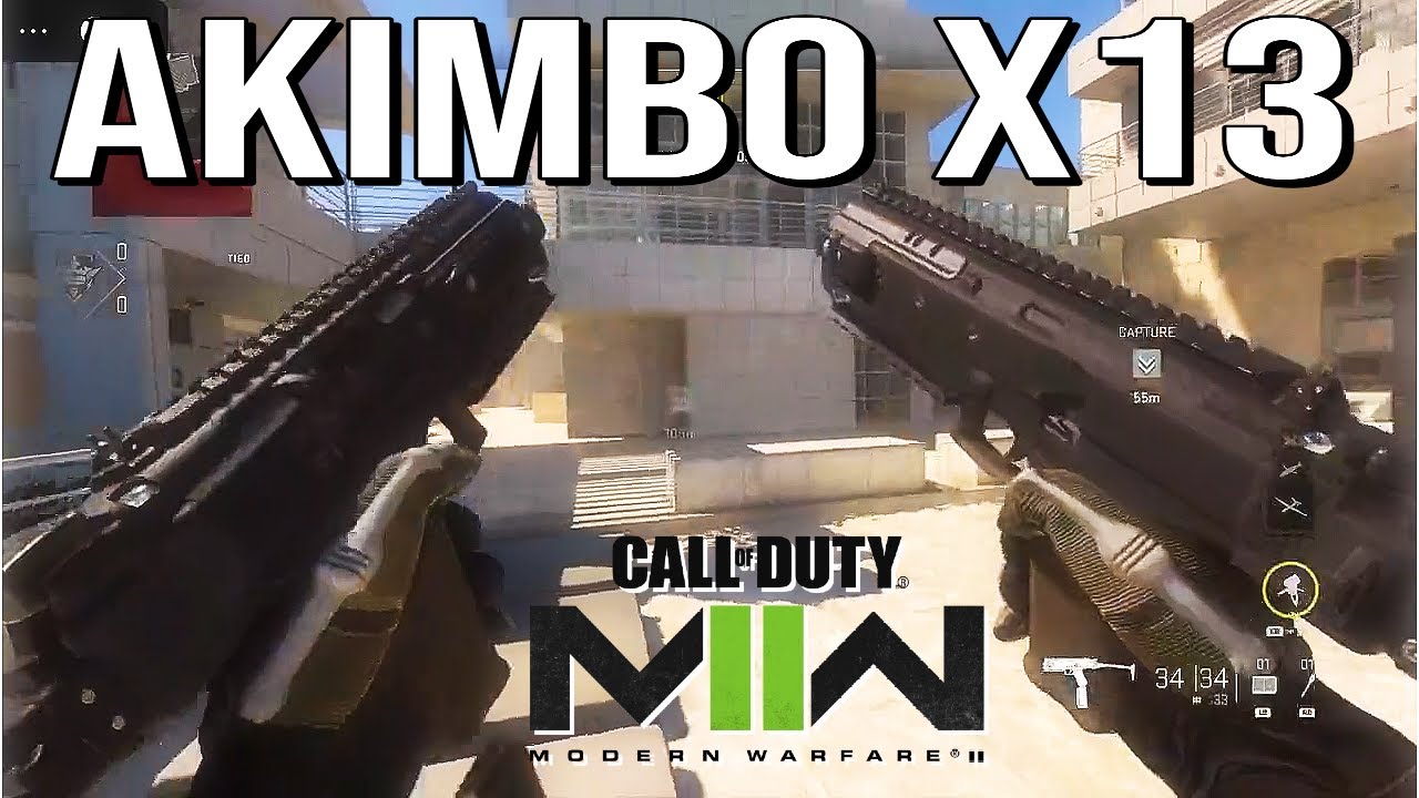 Full Auto AKIMBO X13 in Modern Warfare 2 is INSANE! (MW2 Update) - YouTube