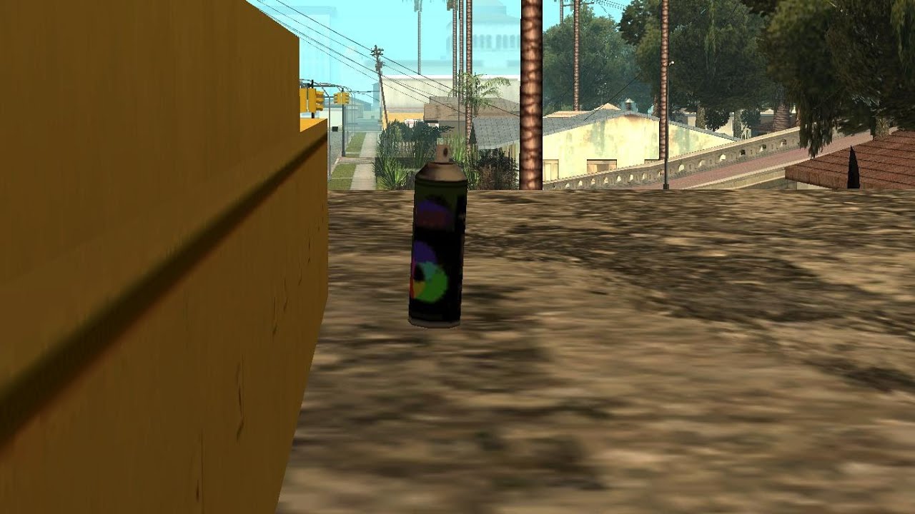 How to get Spray Can at the beginning of the game - YouTube