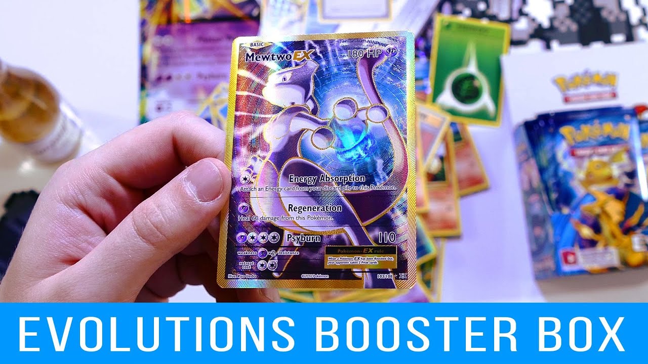 Opening an EPIC Evolutions Booster Box Part 1 - YouTube