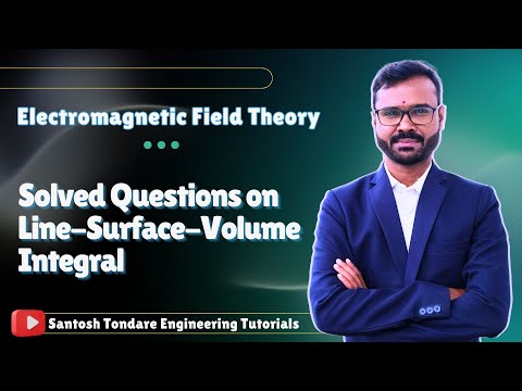 |Examples on Line integral, Surface Integral and volume integral|solved ...