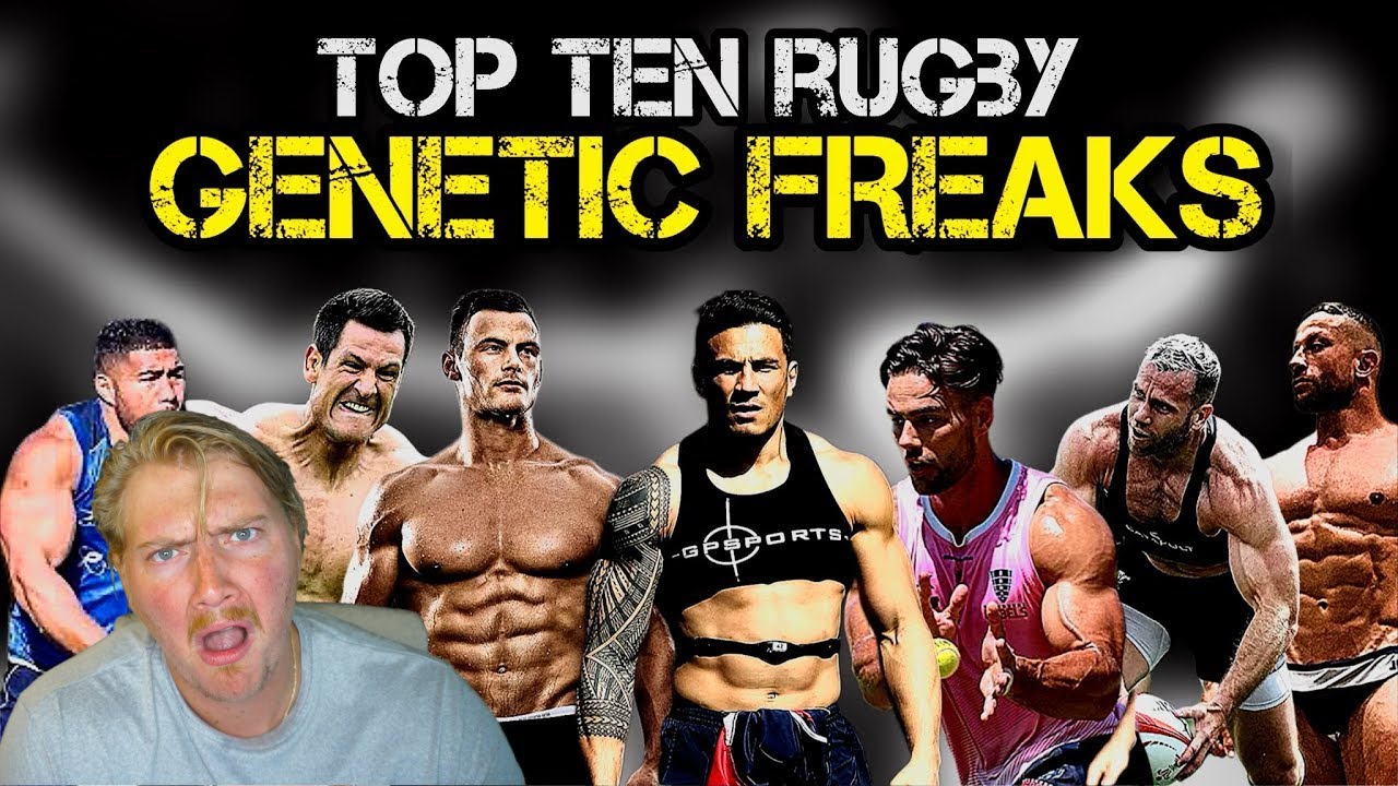 #1 is a FREAK! Reaction to Top 10 GENETIC FREAKS Of Rugby | The ...
