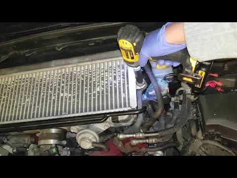 Step 5 X-Form Install Intercooler Removal - YouTube