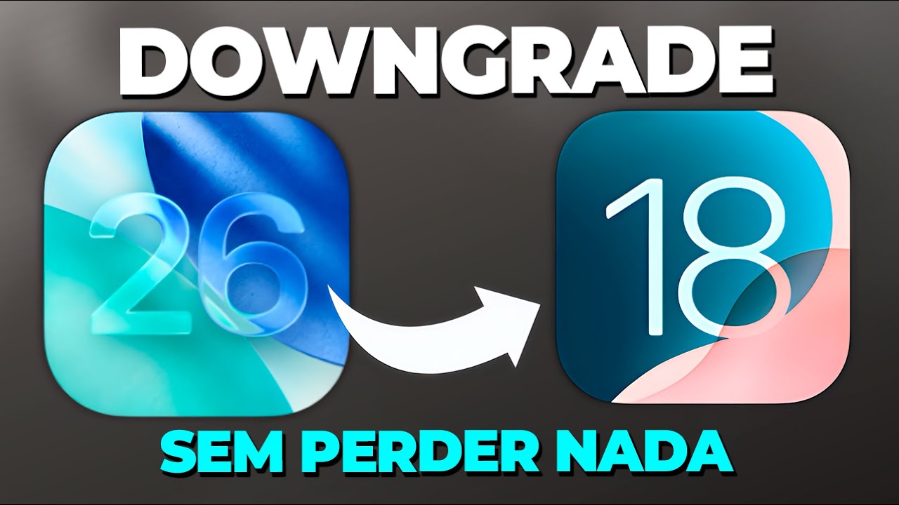 Como Fazer O Downgrade Do iOS 26 (iOS 19) Beta Para O iOS 18 | Tutorial ...