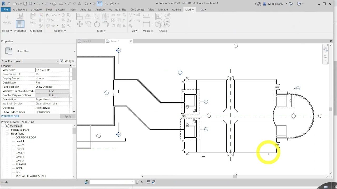 Revit 2020 Learning - Ch.4 - Working with the Autodesk Revit Tools ...
