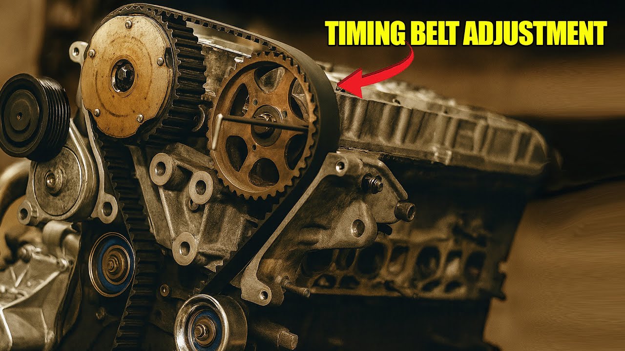 Timing Belt Installation & Adjustment | Correct Alignment & Tension ...