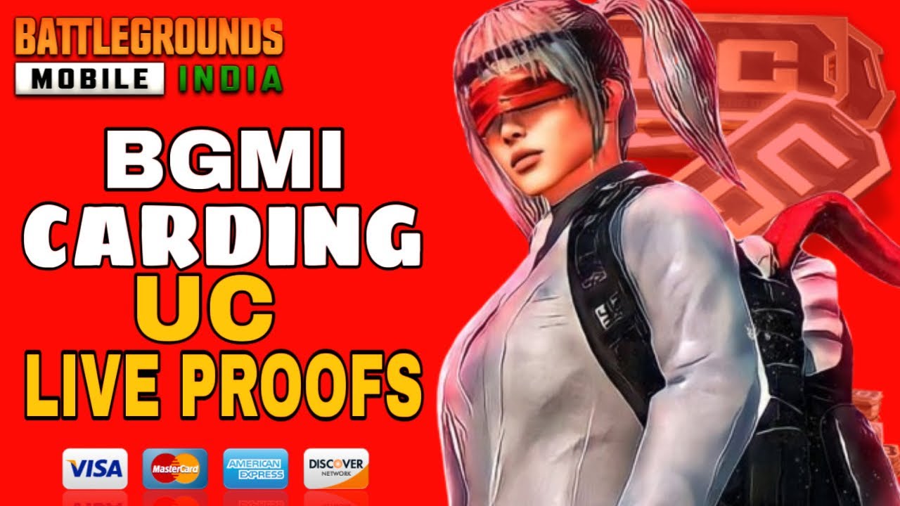 BGMI CARDING UC 2025 🔥 REAL UC CARDING LIVE PROOFS HOW TO BUY CARDING ...