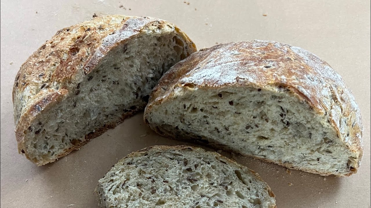 Easy Cold Fermented Bread Recipe - YouTube