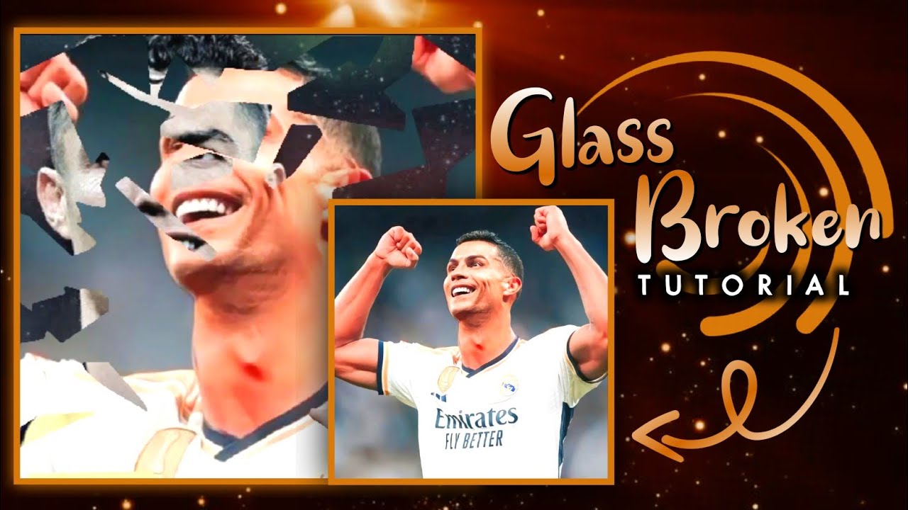 Glass broken transition | tutorial on alight motion | MXB - YouTube