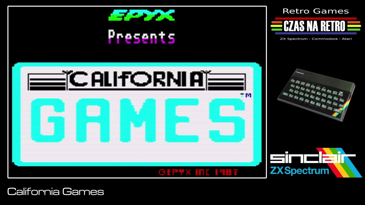 California Games (1988) - ZX Spectrum - YouTube