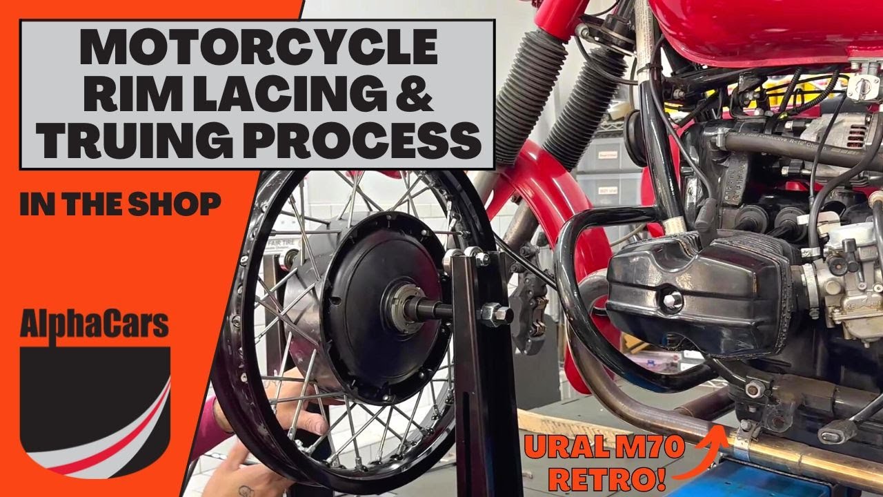 Positioning Jig to Speed Up Rim Replacement on a Ural - YouTube