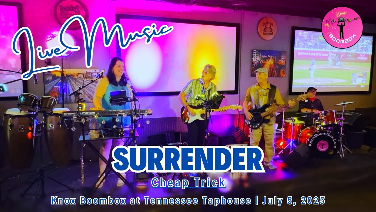 Surrender | Cheap Trick | Real Live Gig Cover by Knox Boombox # ...