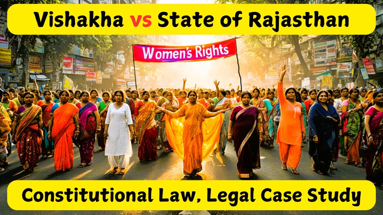 Vishakha vs State of Rajasthan Case | Constitutional Law | Judiciary ...