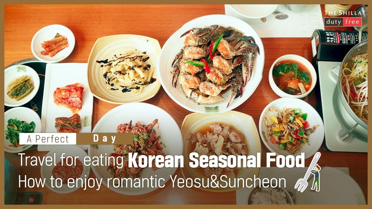 Travel for eating Seasonable Food in Korea🦀 I A Perfect Day-Yeosu ...