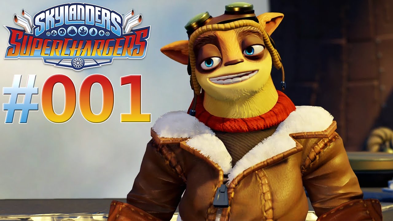 SKYLANDERS SUPERCHARGERS #001 Flynn ★ Let's Play Skylanders ...