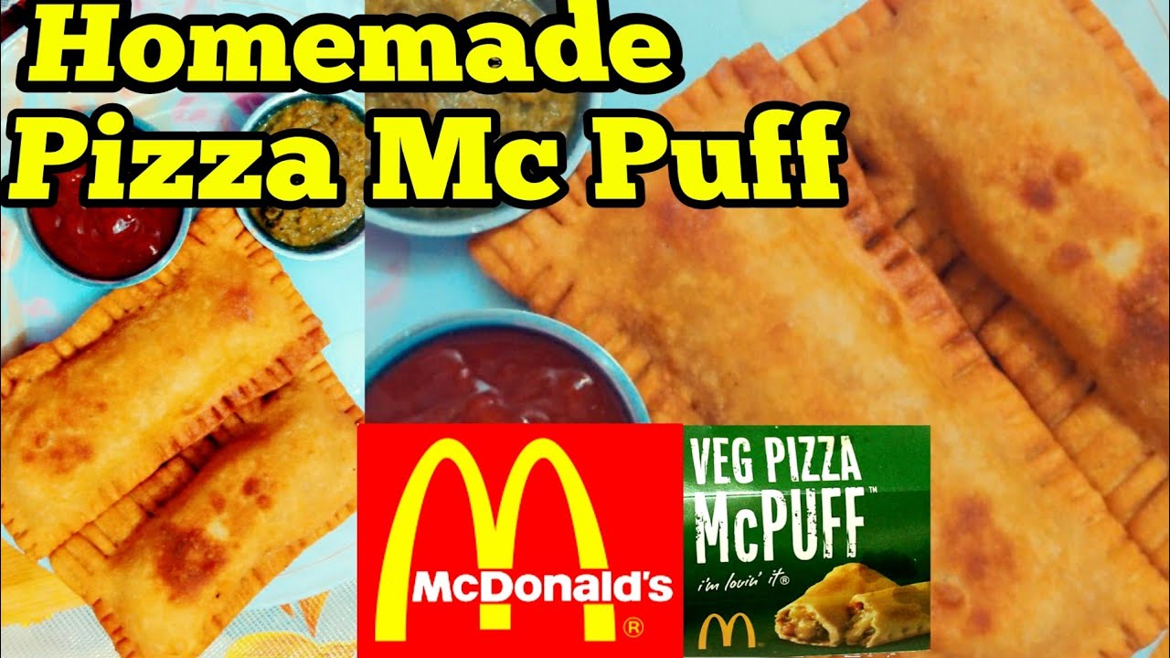 Homemade McDonald "Pizza Mc Puff" tasty and healthy recipe by Kb's ...