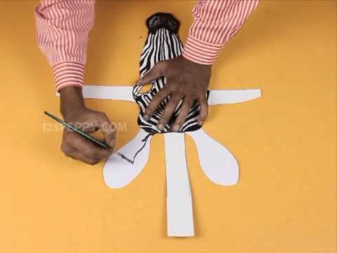 How to Make a Zebra Mask - YouTube