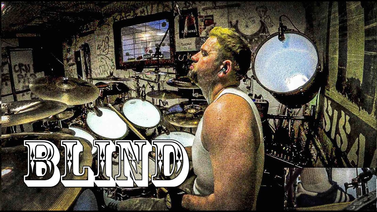 Korn - Blind (drum cover) - YouTube