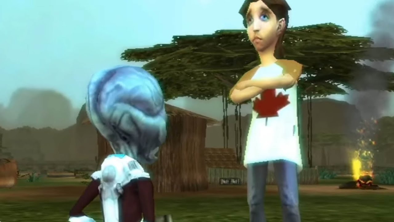 Crypto's Son & Natalya References In Destroy All Humans! Big Willy ...
