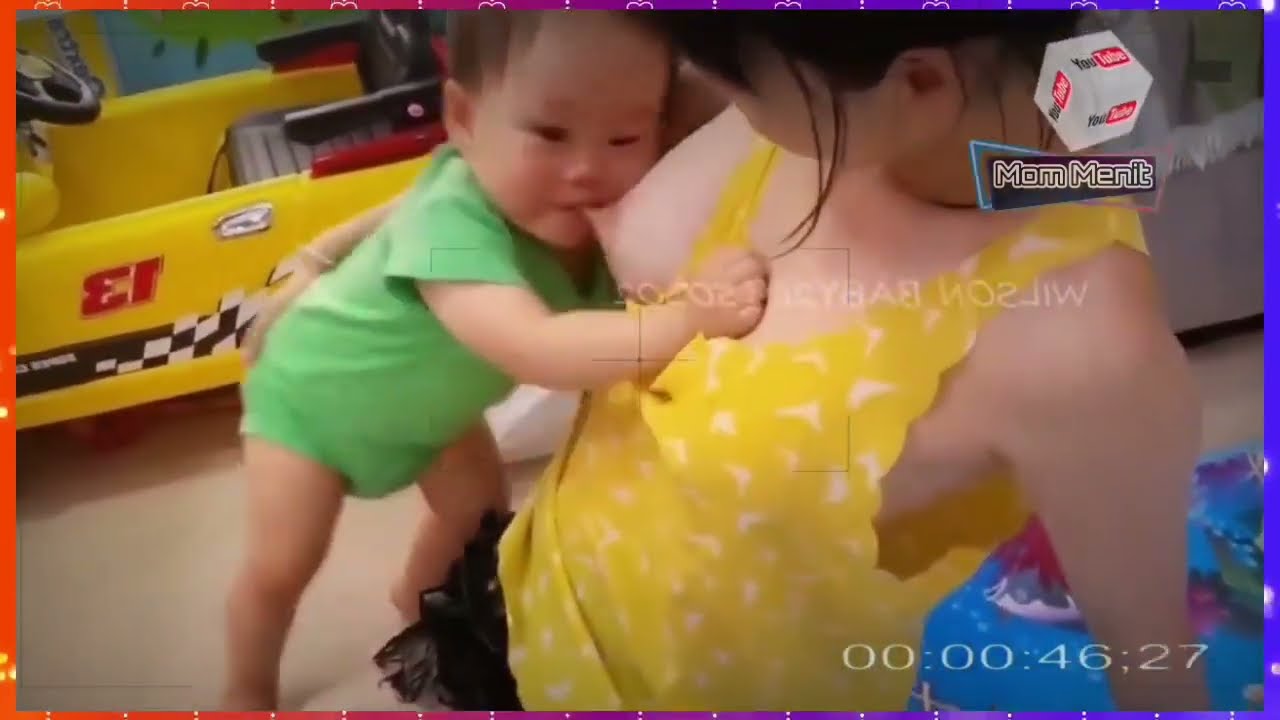 Breastfeeding Vlog Time With Beautiful Mom Menit 118 Youtube