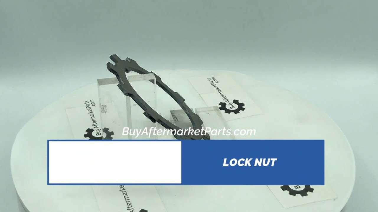LOCK NUT - YouTube