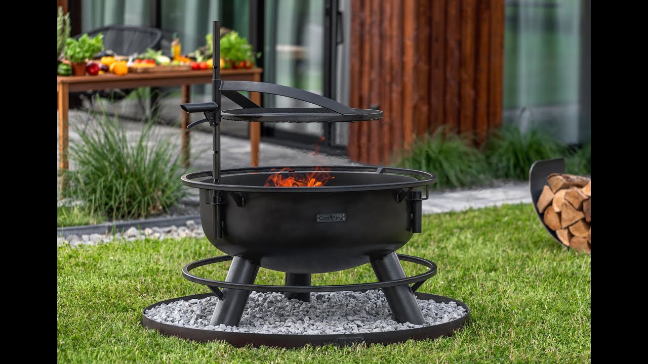 Multifunction fire bowl / fire pit BANDITO "HAND MADE BBQ" - www ...