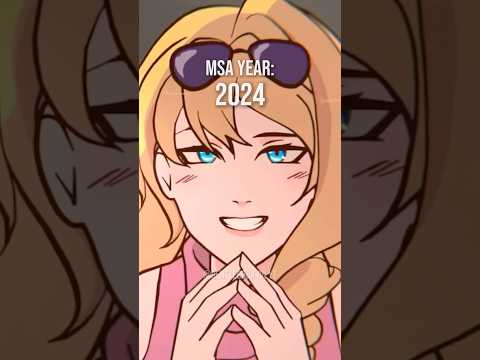 MSA art 2021-2025 evolution / throughout the years #msa #edit #shorts #bringmsatonetflix