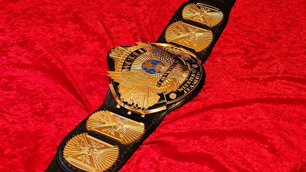WWF Winged Eagle Championship Belt Review - Made By Altair Belts - YouTube