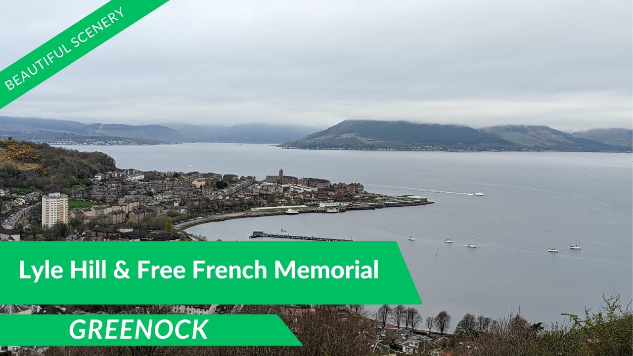 Fantastic views from Lyle Hill and Free French Memorial - Greenock ...