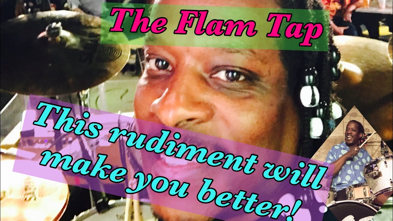 How to add the flam tap rudiment to your drumming - YouTube